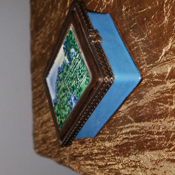 Storage & Organization | Vintage Kelvin Chen Enamel And Copper Jewelry Box Monet | Poshmark